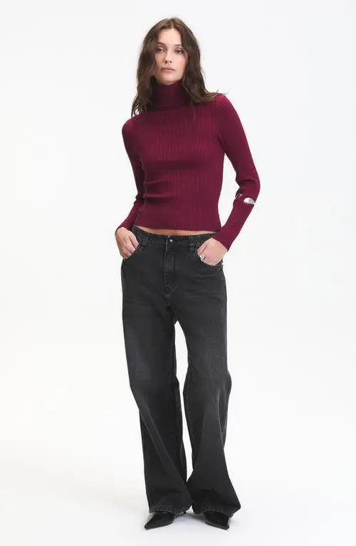 Deluc Mylo Ribbed Turtleneck Sweater
