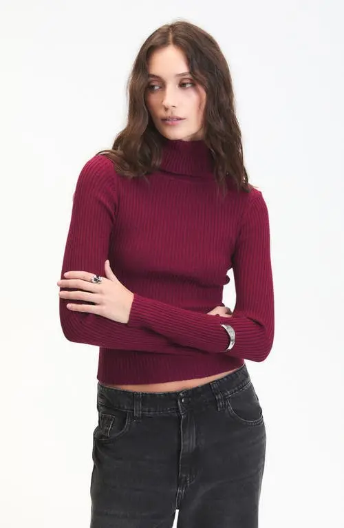 Deluc Mylo Ribbed Turtleneck Sweater