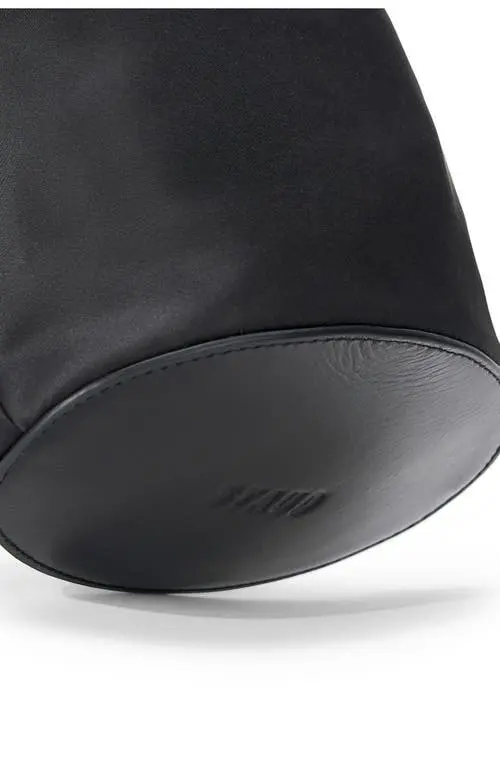 Staud Lila Satin Mini Bucket Bag