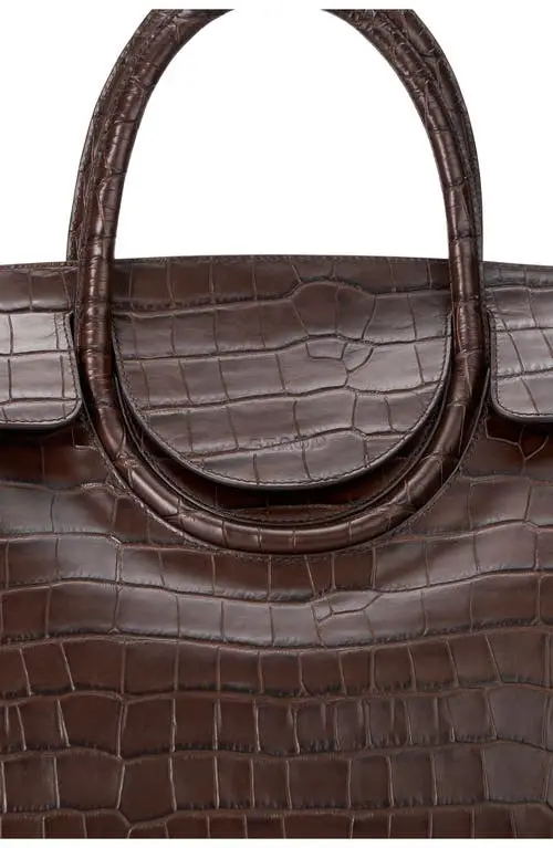 Staud Maude Leather Carryall Bag