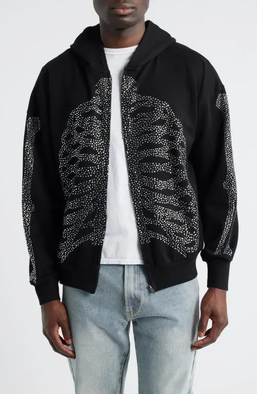 ROLLING LOUD Bones Zip Up Hoodie