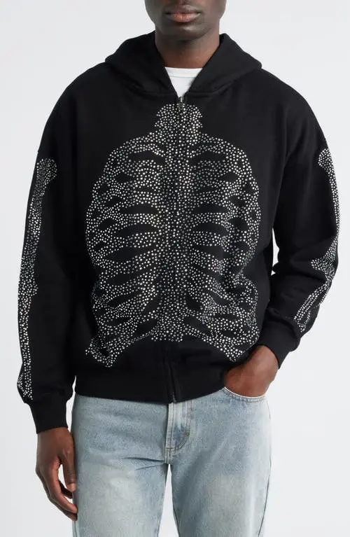 ROLLING LOUD Bones Zip Up Hoodie