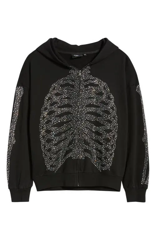 ROLLING LOUD Bones Zip Up Hoodie