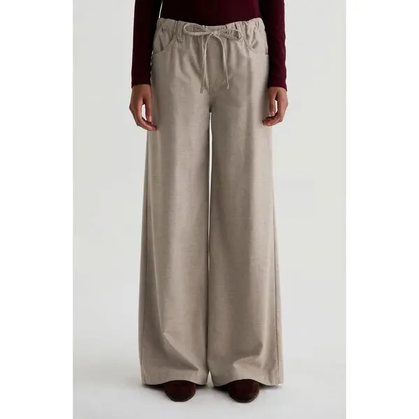 Ag Stella Drawstring Wide Leg Pants