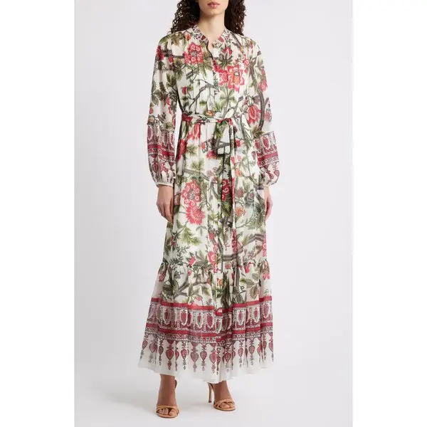 Kobi Halperin Lana Floral Print Maxi Dress