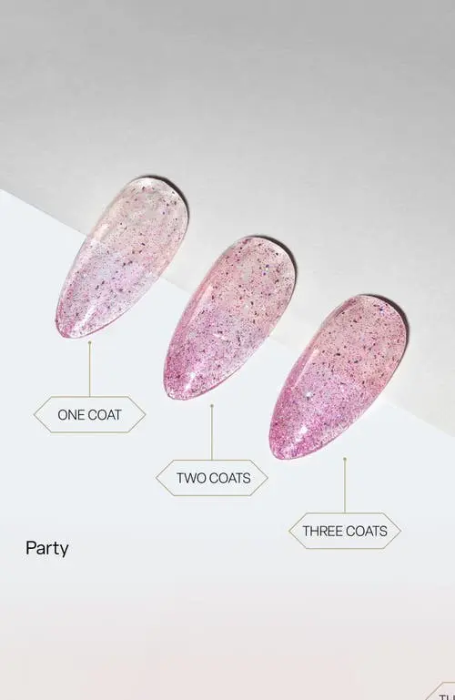 APRÉS NAIL Kuromi Flash Glitter Gel Couleur - Party