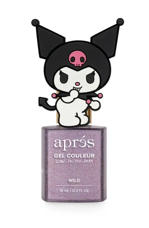 APRÉS NAIL Kuromi Flash Glitter Gel Couleur - Wild
