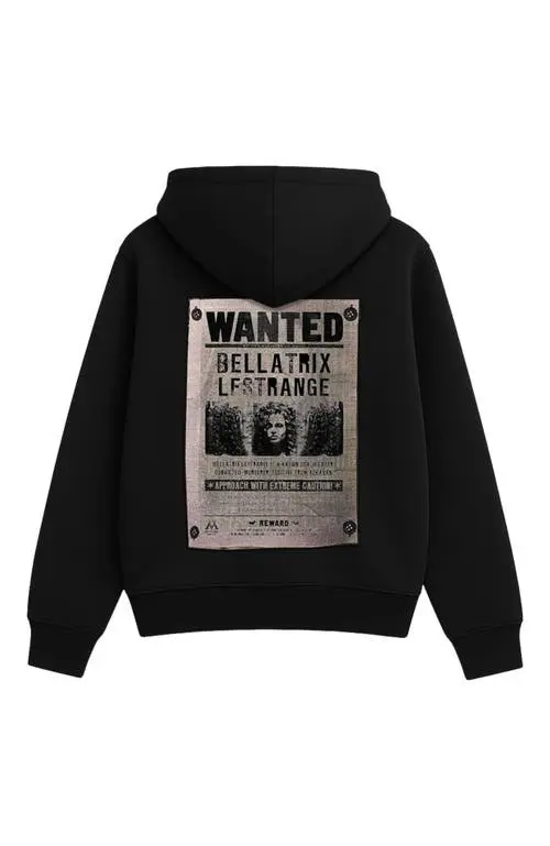 BLVCK Harry Potter X 'bellatrix Wanted' Hoodie