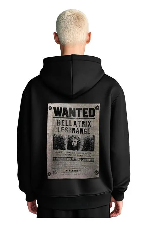 BLVCK Harry Potter X 'bellatrix Wanted' Hoodie
