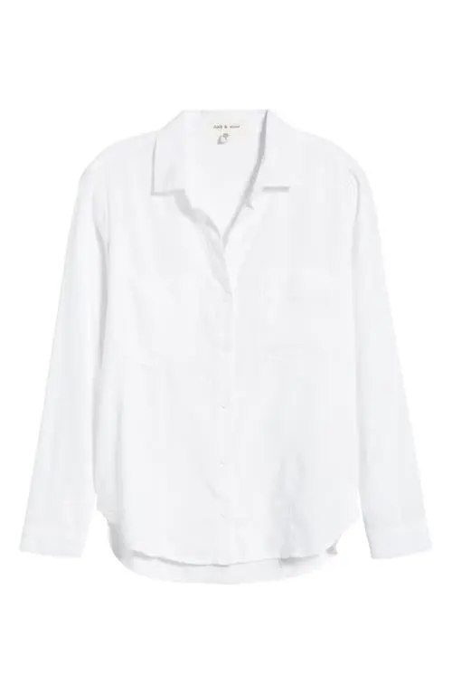 CLOTH & STONE Seamed Button-up Shirt