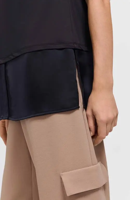 Foxcroft Sasha Sleeveless Tunic - Black