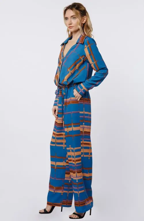 CIEBON Gina Printed Wide Leg Pants