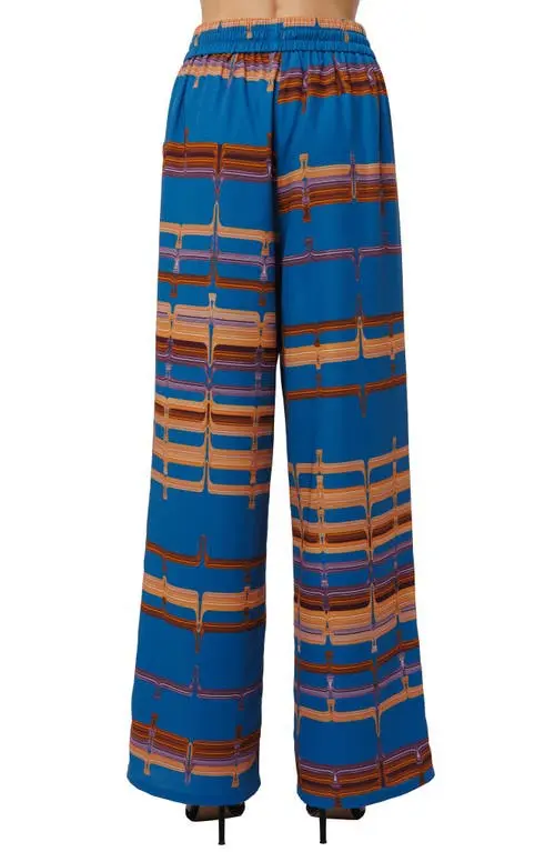 CIEBON Gina Printed Wide Leg Pants