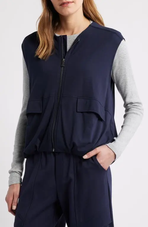 Wit & Wisdom Knit Zip-up Vest