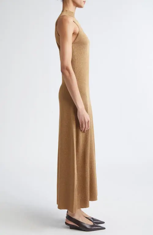Altuzarra Mitzi Metallic Jersey Dress