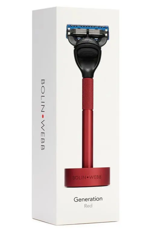 BOLIN WEBB Generation Red Razor & Stand - No Color