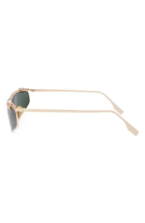 Dezi Linked Up Sunglasses - Linked Up Gold/dark Moss