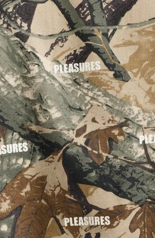 PLEASURES Sensation Hunting Uflage Hunting Button-up Shirt