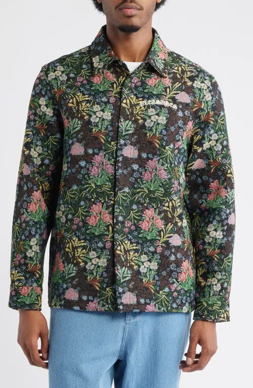PLEASURES Floral Jacquard Overshirt