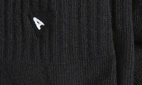 ARVIN GOODS 3-pack Quarter Crew Socks - Black