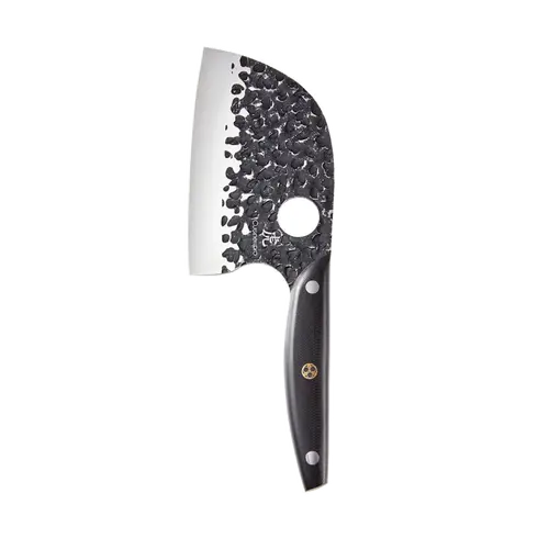 CUISINE::PRO Kuroi Kiba 5" Try Me Moon Knife - Silver