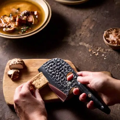 CUISINE::PRO Kuroi Kiba 5" Try Me Moon Knife