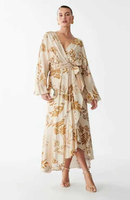 SAVEL Julia Midi Wrap Dress