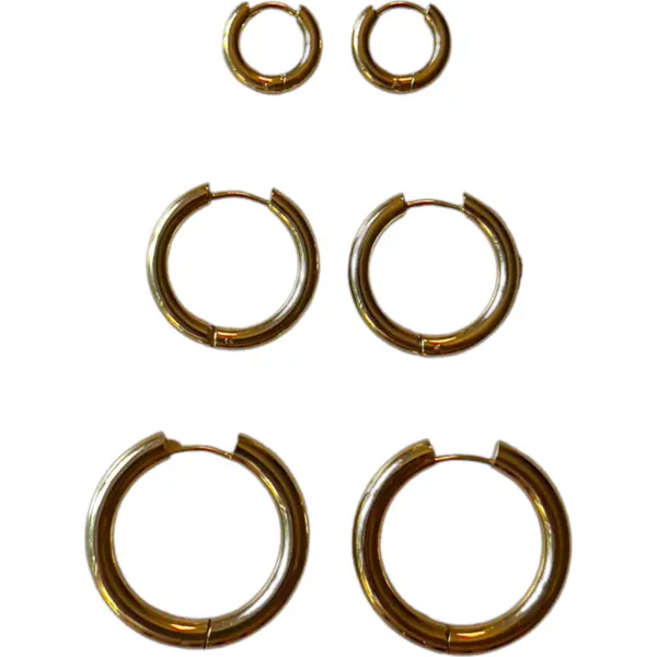 SCCOLLECTION Everyday Hoops - Gold