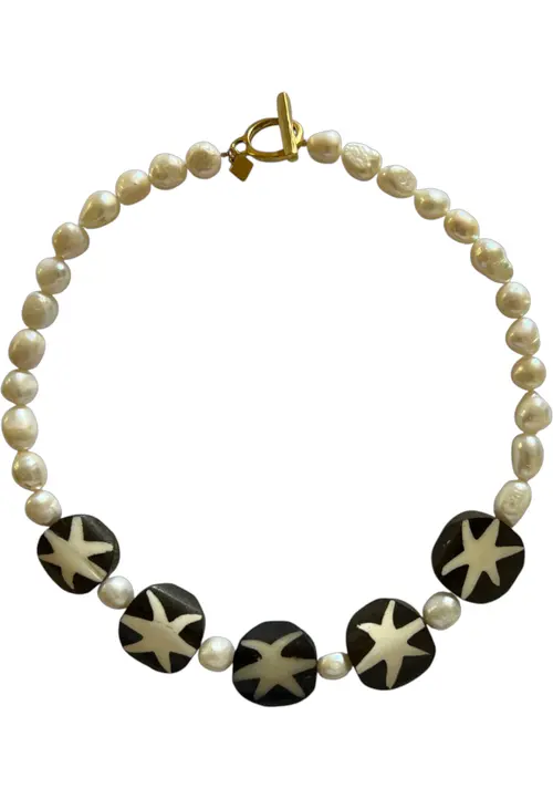 SCCOLLECTION Nana Freshwater Necklace - Pearl