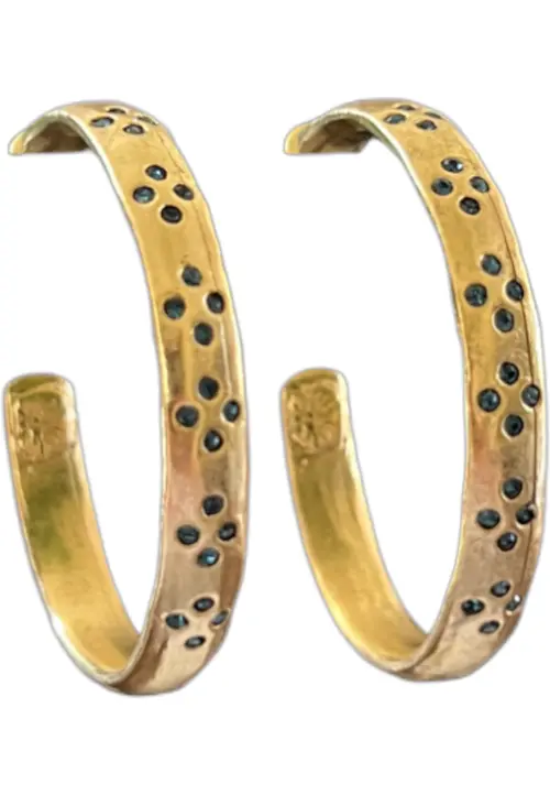 SCCOLLECTION June Hoop Earrings - Gold
