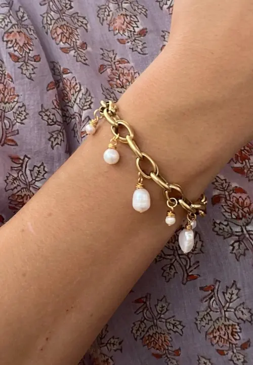 SCCOLLECTION Bari Freshwater Pearl Bracelet