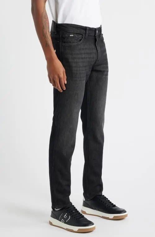 BOSS Delaware Slim-fit Jeans - Black