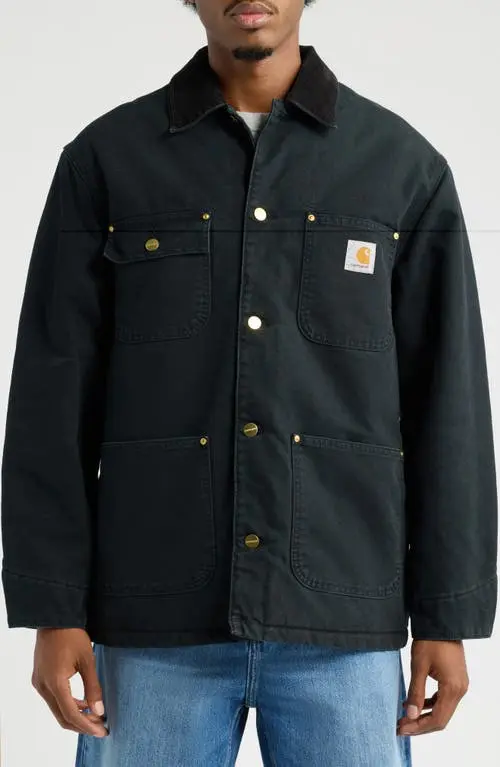 Carhartt Work In Progress Organic Cotton Canvas Chore Coat