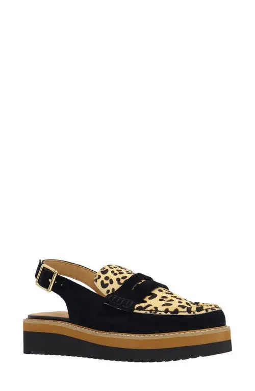 L'AMOUR DES PIEDS Zuree Calf Hair Slingback Loafer