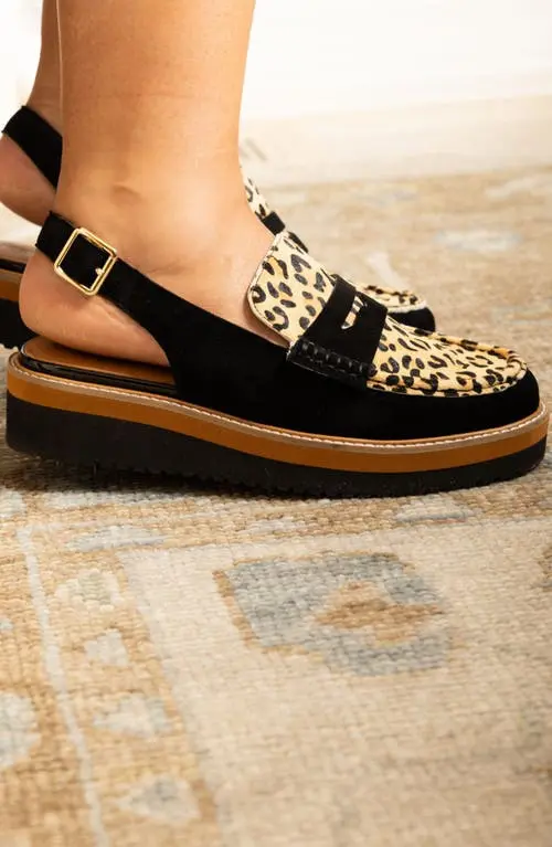 L'AMOUR DES PIEDS Zuree Calf Hair Slingback Loafer