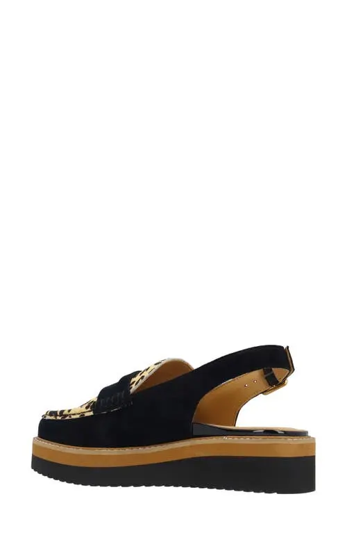 L'AMOUR DES PIEDS Zuree Calf Hair Slingback Loafer