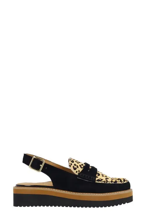 L'AMOUR DES PIEDS Zuree Calf Hair Slingback Loafer
