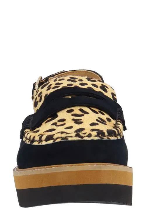 L'AMOUR DES PIEDS Zuree Calf Hair Slingback Loafer