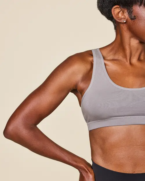 MEADOW Glide Cotton Racerback Bralette