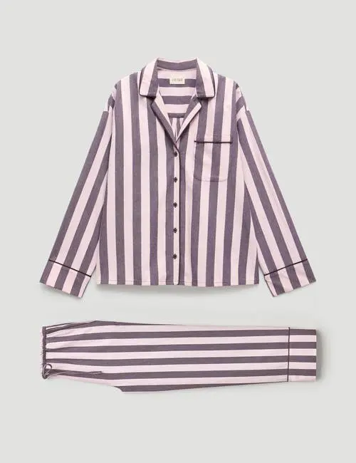 HUSH Cotton Stripe Pajamas