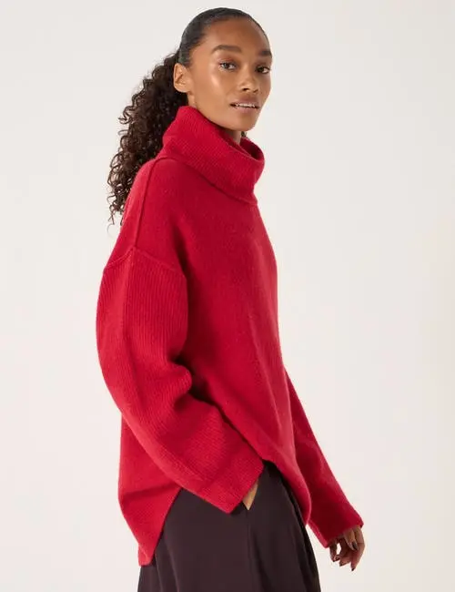 HUSH Meryl Roll Neck Sweater