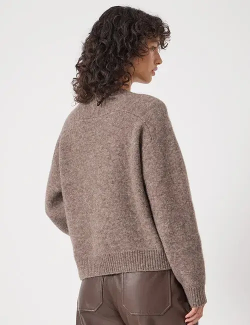 HUSH Star Jacquard Wool Blend Sweater