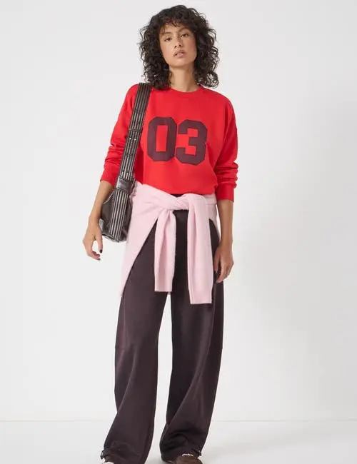 HUSH Collegiate Graphic Sweatshirt