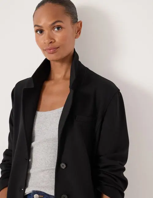 HUSH Relaxed Ponte Blazer