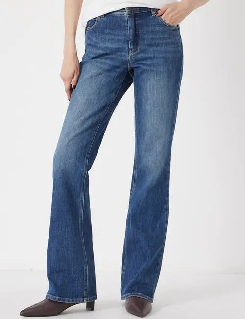 HUSH Eliana Mid-rise Bootcut Jeans