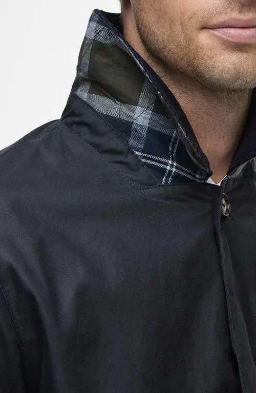 Barbour Lorden Waxed Cotton Mackintosh Jacket