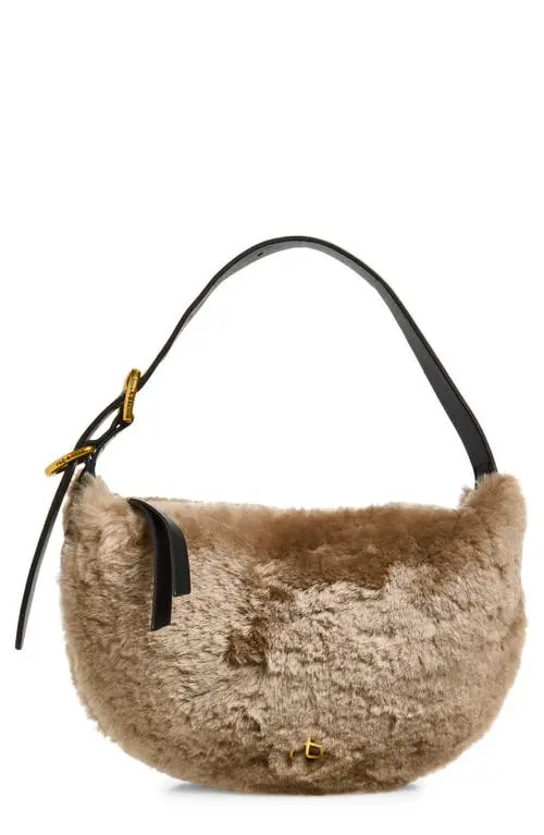 Rag & Bone Mercer Small Shearling Hobo