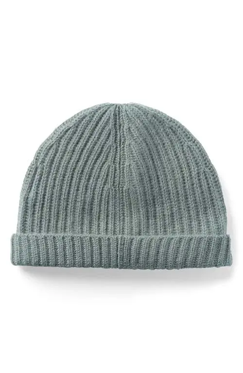 NUDA Cashmere Ribbed Beanie - Athens