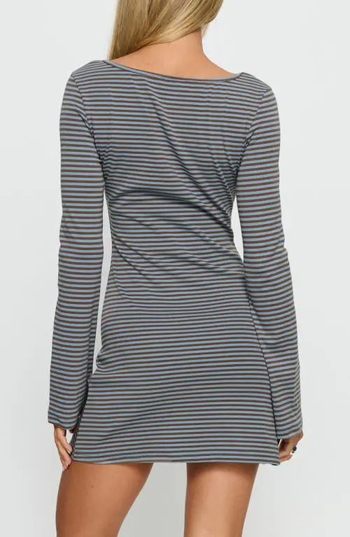 Princess Polly Bryanna Stripe Knit Mini Dress