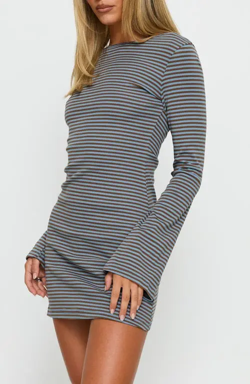Princess Polly Bryanna Stripe Knit Mini Dress